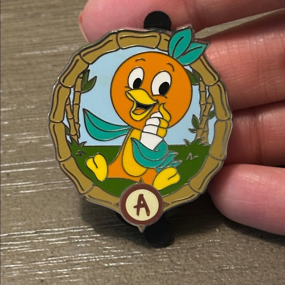 Disney | Jewelry | Disney Parks Orange Bird Adventureland Mystery Pin ...